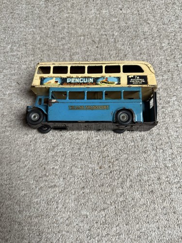 Triang Minic Tin Plate Friction Driven Larger Scale Route master Bus ...