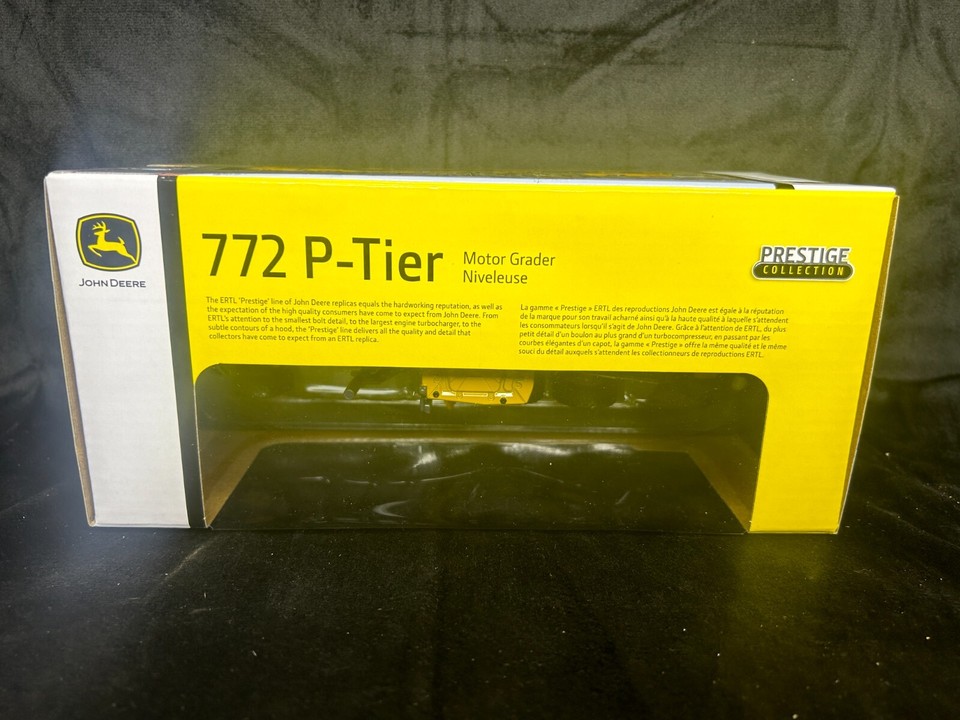 NEW John Deere ERTL 1/50 772 Prestige Collection Die Cast Replica ...