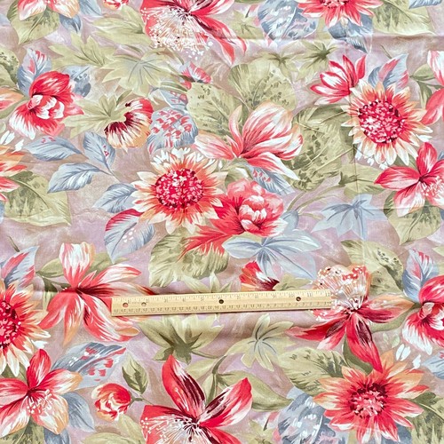 BTY Vintage Floral Apparel Fabric Blended Fiber Midweight | eBay