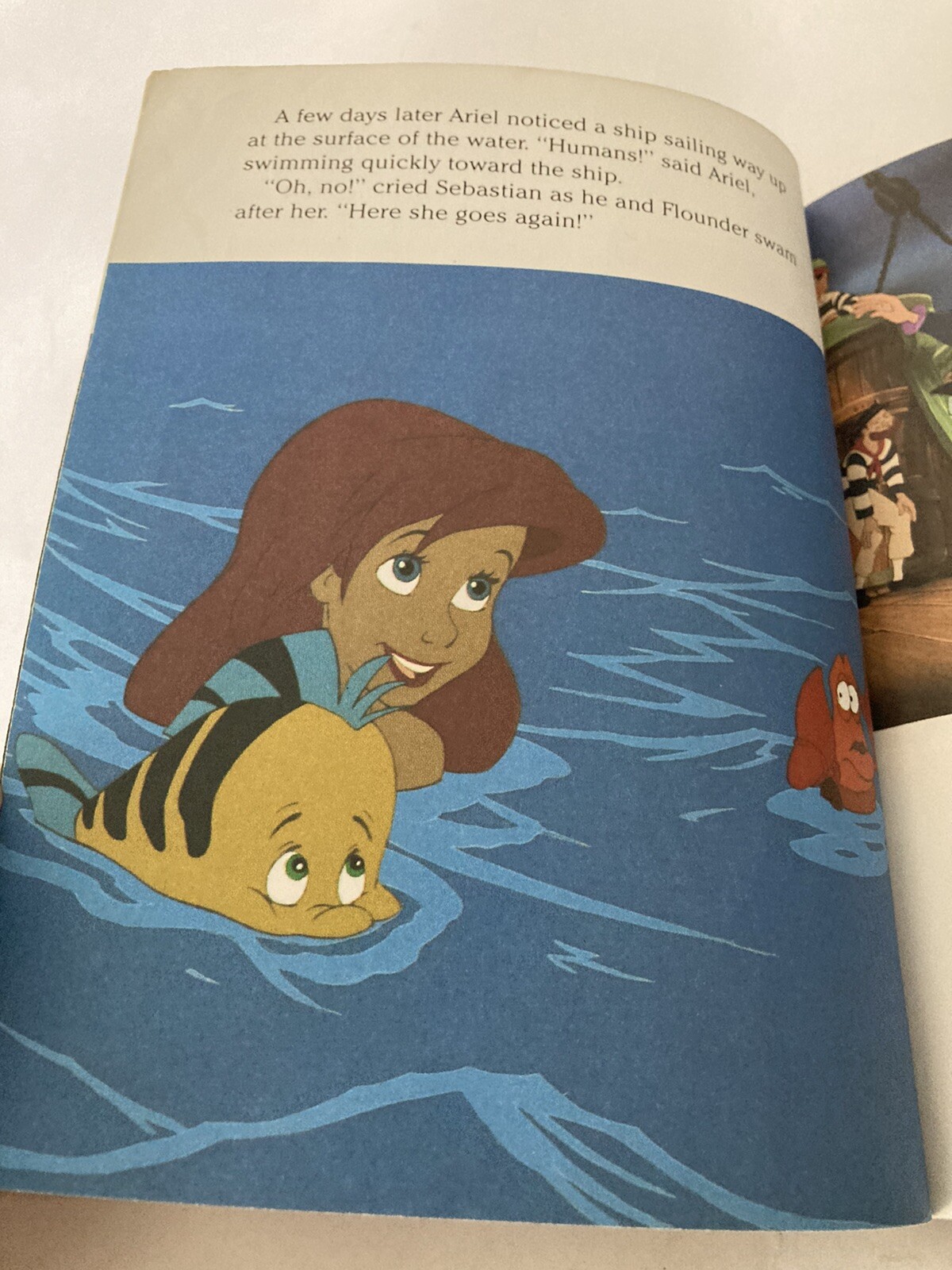 Vintage the Little Mermaid Little Golden Book 1991 Edition Disney | eBay