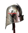 Medieval Knight Helmet Wearable German Sallet Steel Armor Helmet ...