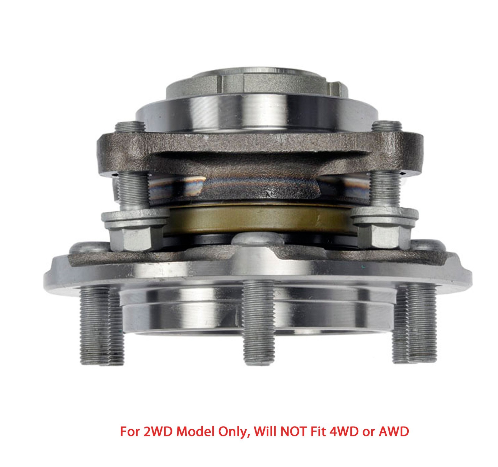 Seal + Wheel Hub Bearing Assembly 4Runner FJ Cruiser 2WD Only Tacoma ...