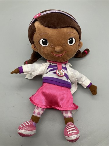 Disney Parks Doc McStuffins Dottie 12" Plush Girl Doctor Doll Stuffed ...