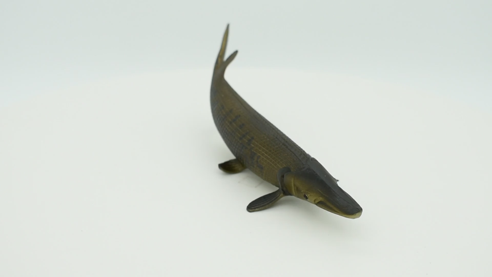 Alligator Gar, Fish Replica, Very Realistic Rubber Model, Hand Painted ...