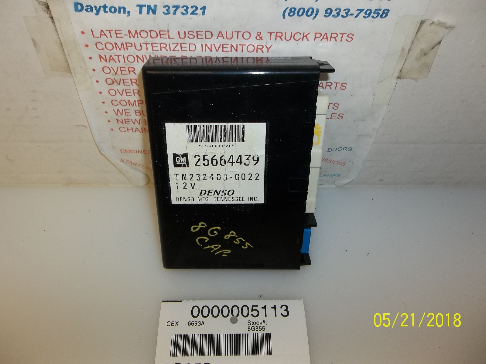 00 01 02 03 04 CADILLAC DEVILLE BODY CONTROL MODULE BCM 25664439 OEM | eBay