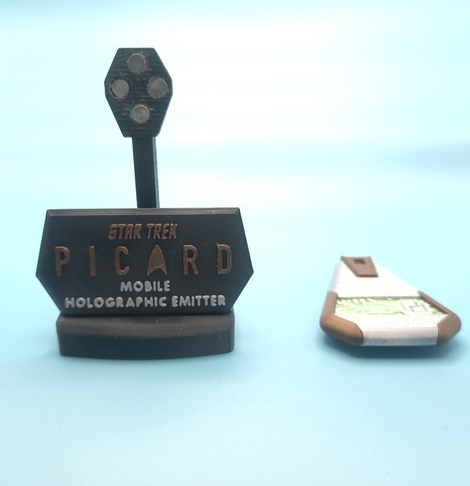 Star Trek Picard Mobile Holo Emitter – 3D Printed Replica Prop Fan Made ...