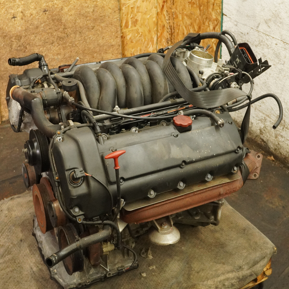 99-01 Jaguar Xk8 Xj8 X100 4.0L 8 Cylinder Automatic Engine Motor 72K ...