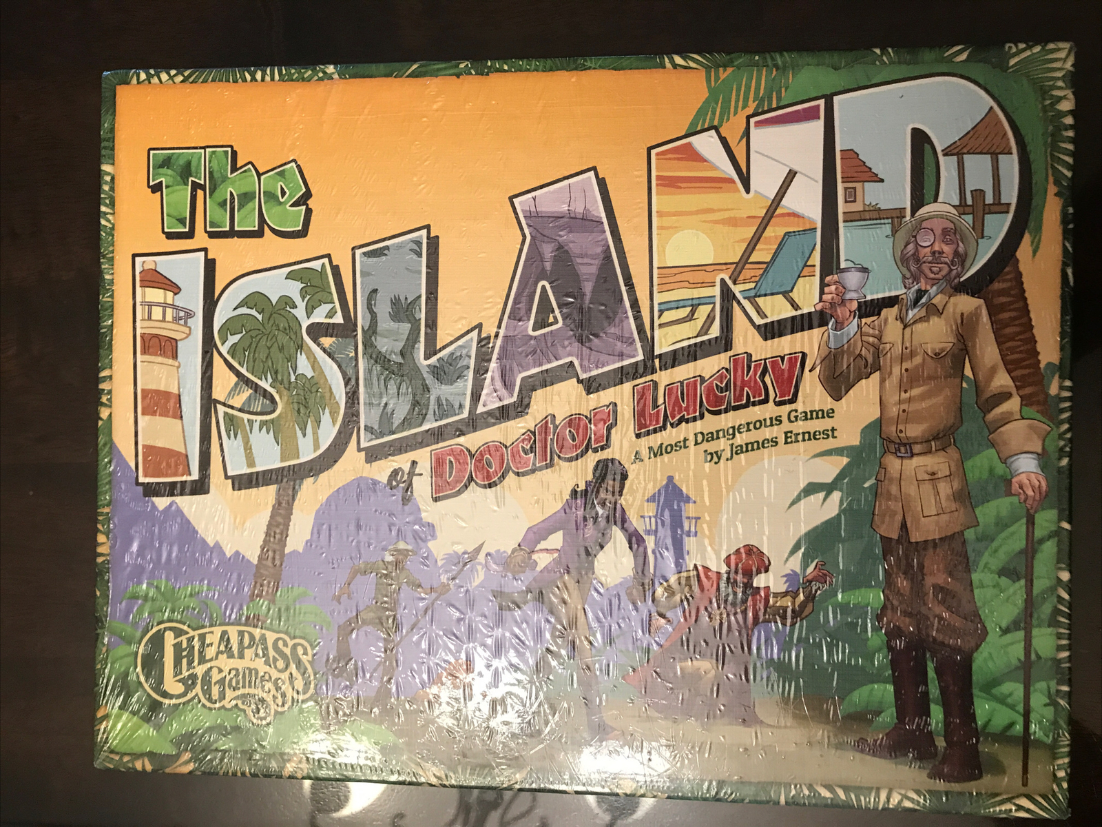 The Island Of Doctor Lucky Stand Alone Board Game Cheapass Games NEW ...