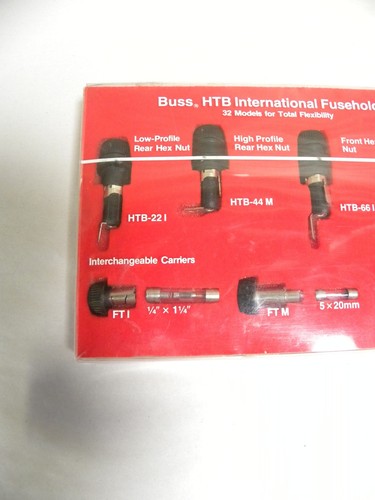 Cooper Bussman Buss HTB Fuse Holder Salesman Sample Giveaway ...