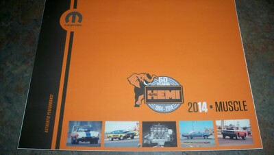 2014 MOPAR AUTHENTIC PERFORMANCE CALENDAR HEMI 50 YEARS | eBay