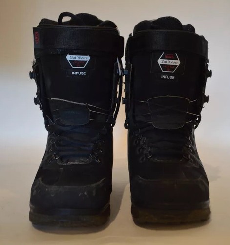 Used Mens Vans Pat Moore Infuse Snowboard Boots $270 11 black BOA ...