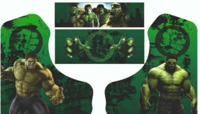 Incredible Hulk Movie Bartop Arcade Graphics - Retro | eBay UK