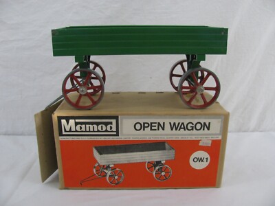 Vintage Mamod Live Steam Engine 10" Green Open Wagon w/ Box #OW.1 New ...