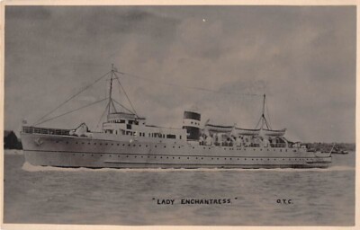 SS HMS LADY ENCHANTRESS THREE STAR LINE c.1940'S ROYAL NAVY SLOOP | eBay UK
