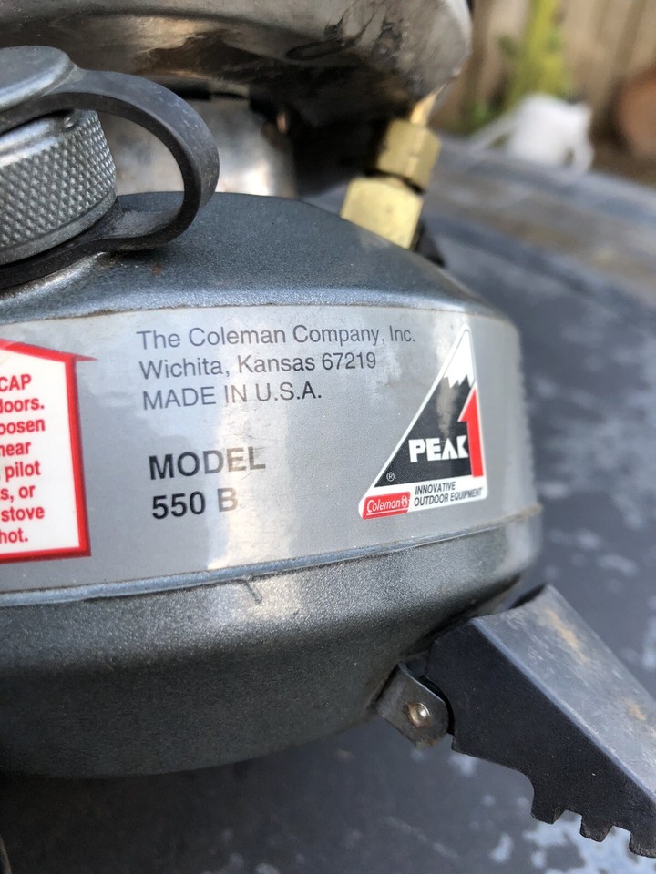 Coleman Peak 1 550B Multi Fuel Backpack Stove | eBay