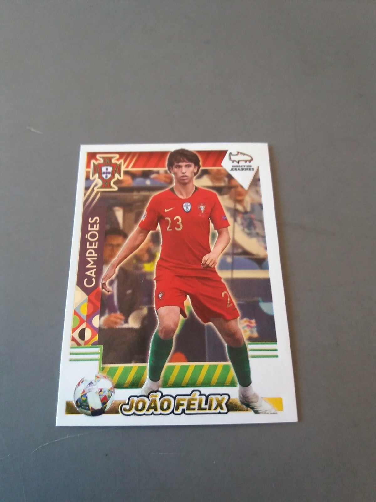 PANINI STICKER EURO FUTEBOL PORTUGAL CAMPEONES 2019 2020 JOAO FELIX 355 ...