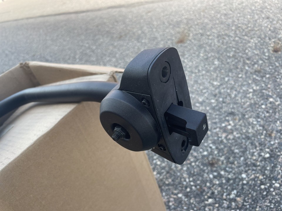 Driver Side Door Mirror Black with Arm | Fit: Mack Trucks | Aftermarket ...