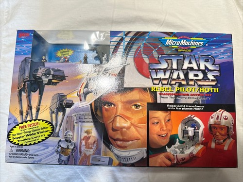 Micro Machines Star Wars Rebel Pilot/Hoth Transforming Action Set 1996 ...