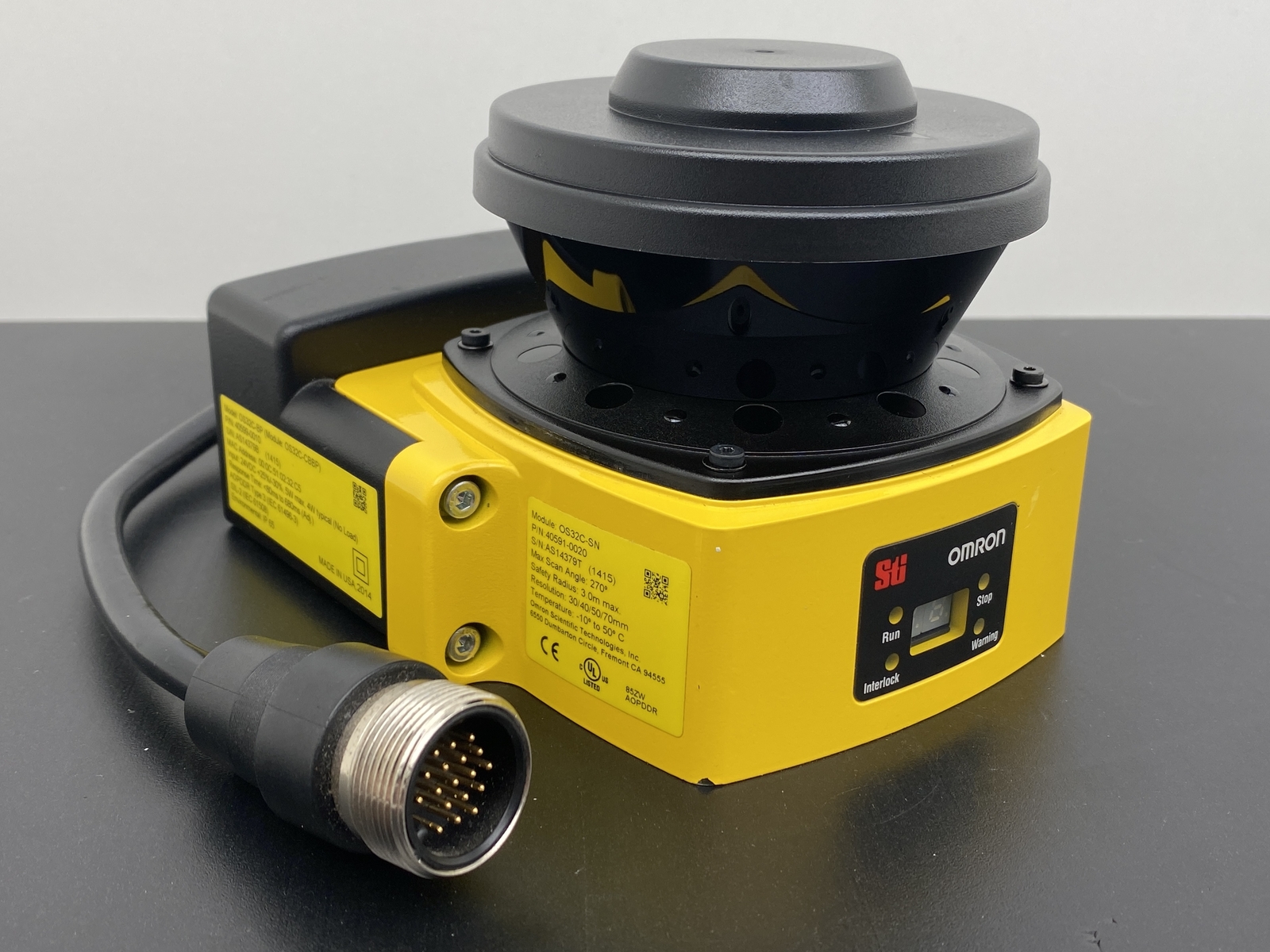 Omron OS32C-SN OS32C-BP Safety Laser Scanner, Ethernet & Monitoring | eBay