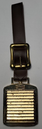 Autocar Watch Fob w/ Leather Strap-NOS-Radiator Grill-FREE USA SHIPPING ...