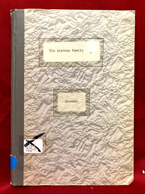 THE BRENNER FAMILY: DESCENDANTS OF JACOB BRENNER & ELIZABETH GOEHRING ...