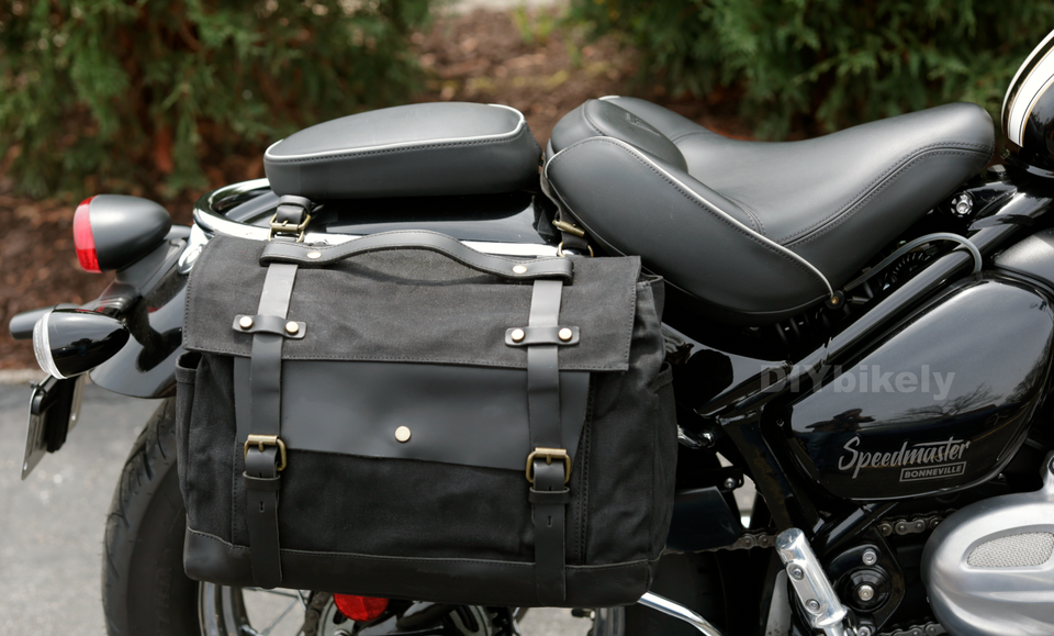 Triumph Speedmaster 2018+ Saddle Bags Luggage with mounts (Pair) | eBay