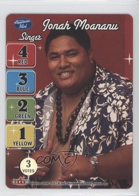 2004 American Idol Season 3 Card Game Jonah Moananu (Singer) 0n2 | eBay