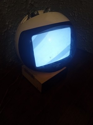 JVC Videosphere TV w/stand, model 3241 With Clock | eBay