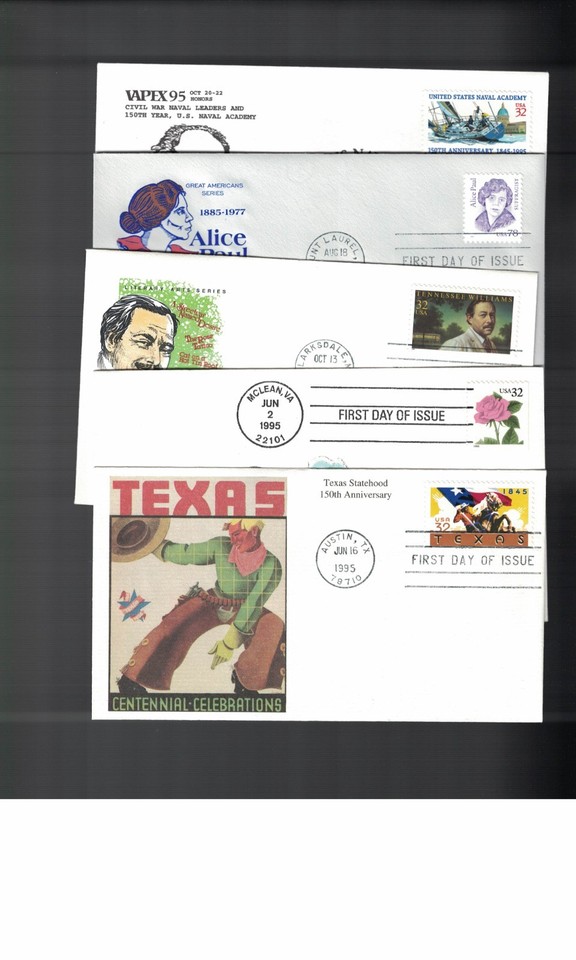 US FDC FIRST DAY COVERS 1990'S LOT OF 32 #28 | eBay