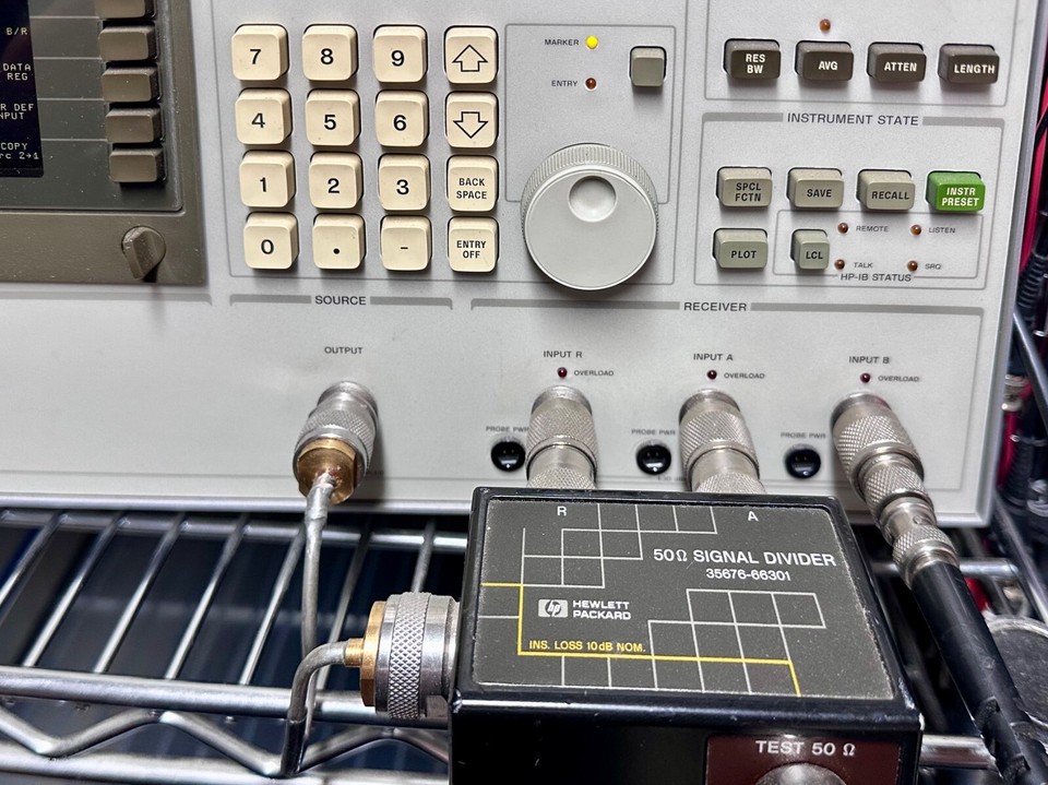 HP 3577A 5Hz to 200 MHz Network Analyzer | eBay