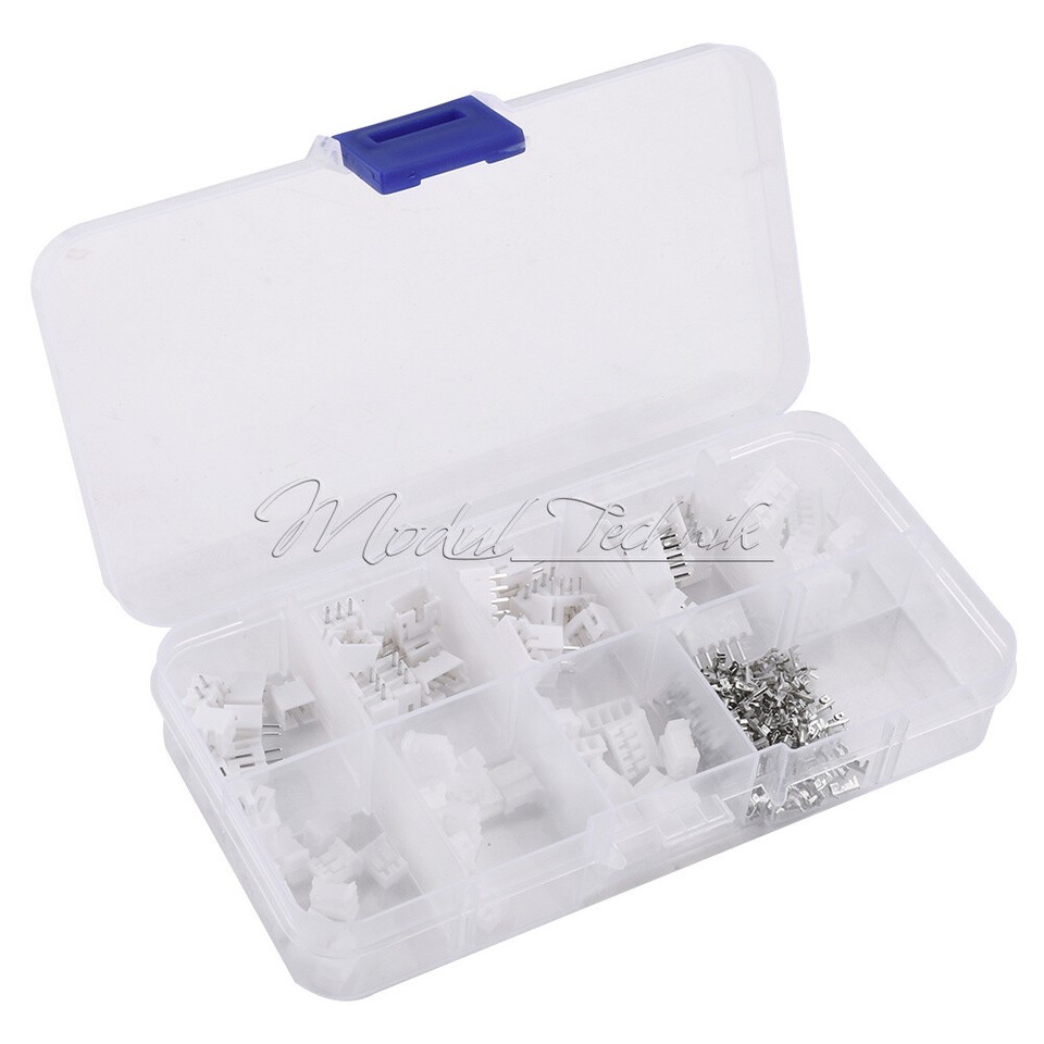 230PCS PH2.0 2Pin 3Pin 4Pin 5Pin Pitch 2.0mm Terminal Socket Kit JST ...