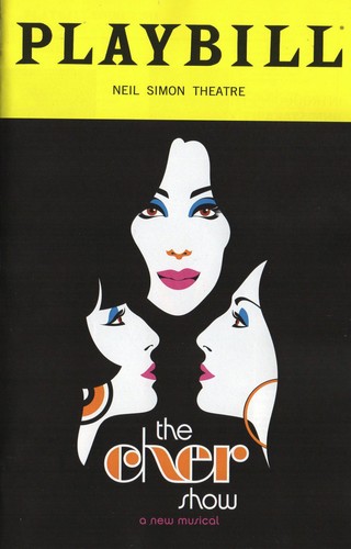 The Cher Show Playbill Broadway Stephanie J Block (Falsettos)Teal Wicks ...