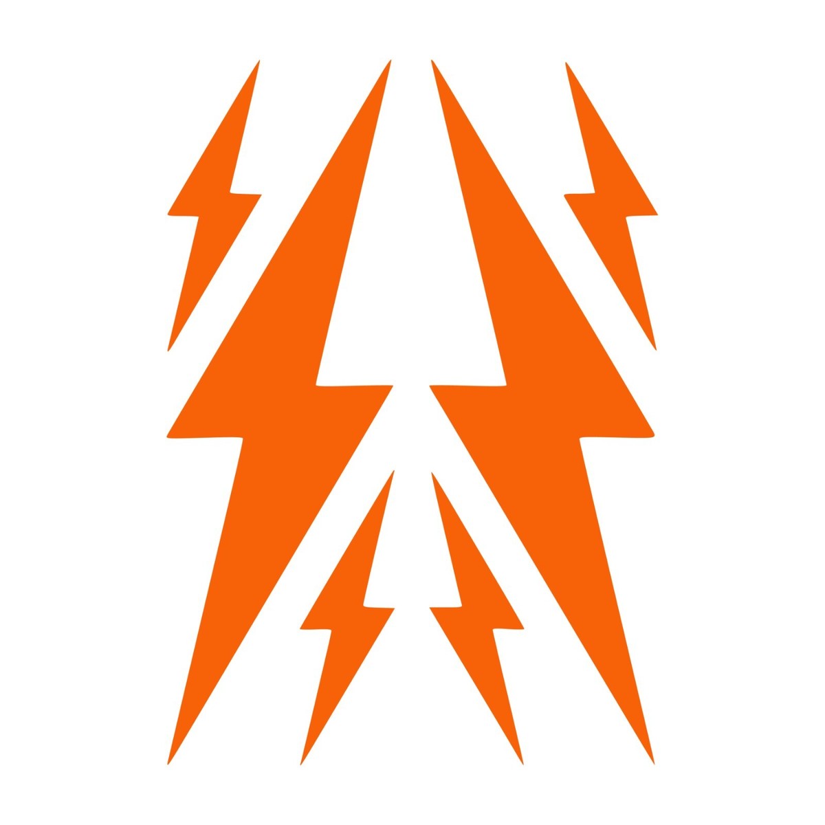 Orange Lightning Bolt Logo Stock Images, Royalty Free Images & Vectors