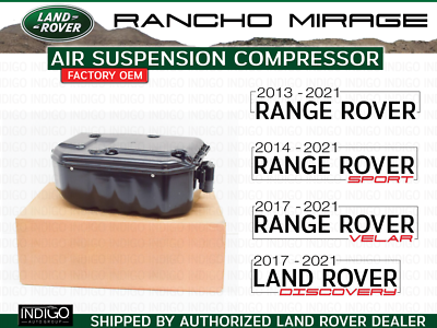 LAND ROVER AIR SUSPENSION COMPRESSOR ASSY LR140034 | eBay
