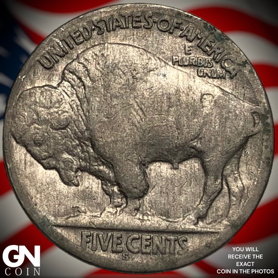 1921 S Buffalo Nickel Acid Treated Q4902 | eBay