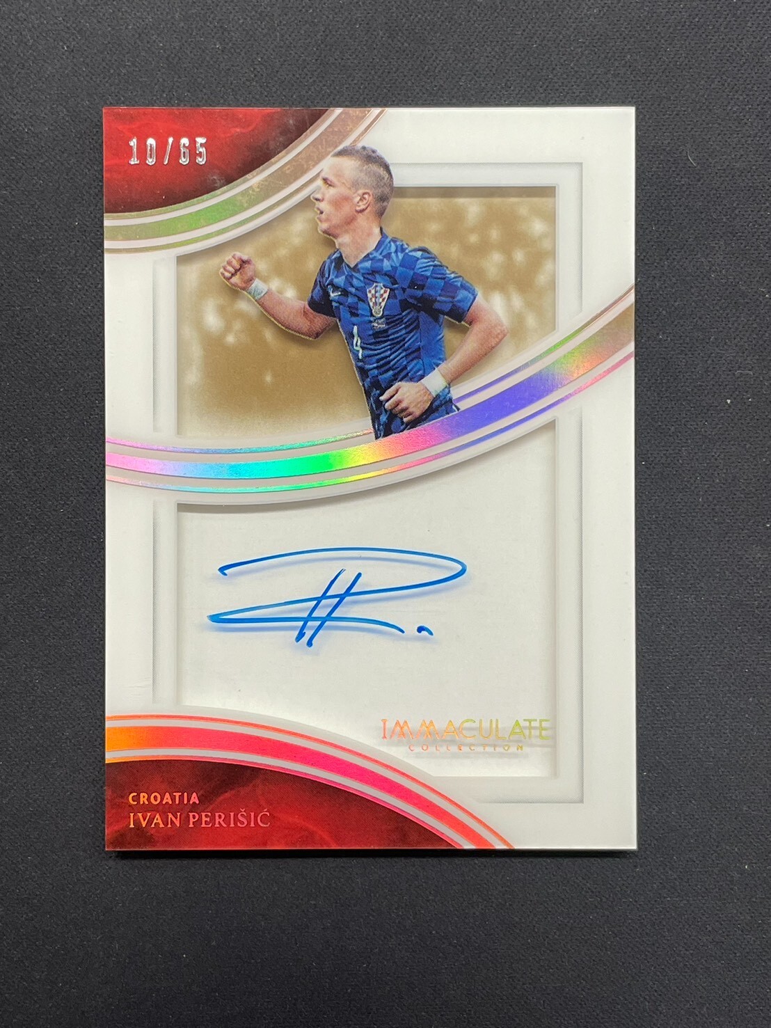 Ivan Perisic 2017 Immaculate #BS-IP Boot Signatures - Bronze /15 Price ...