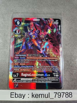 Digimon TCG RagnaLoardmon ACE Infernal Ascension EX6-011 | eBay