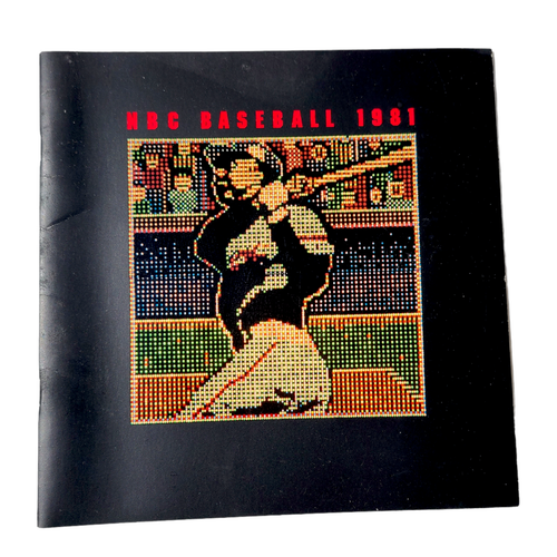 1981 Vintage NBC BASEBALL MLB Promotional Media Book for all Teams ...