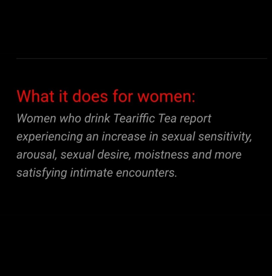 Teariffic Magic Mango Sensation Herb Men Sexual Coffee Tea | eBay