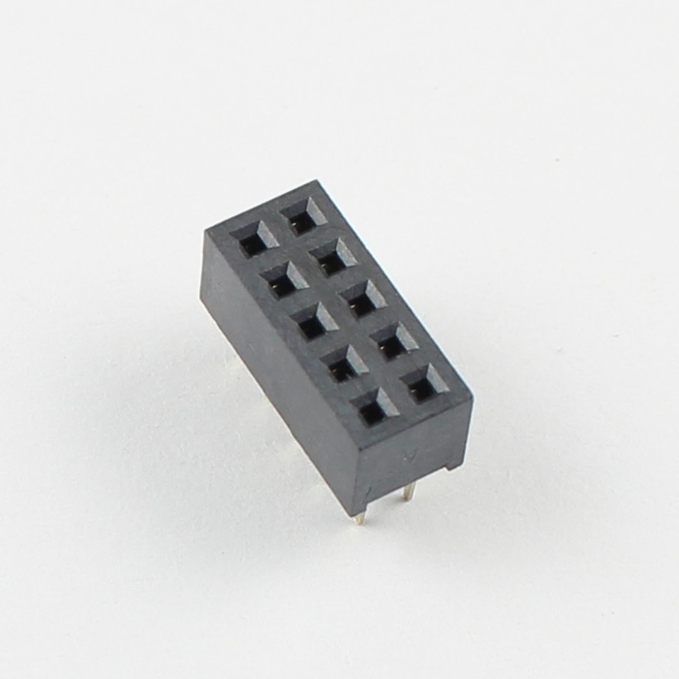 10Pcs 2mm 2.0mm Pitch 2x5 Pin 10 Pin Female Double Row Straight Pin ...