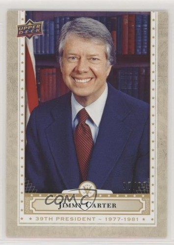 2020 Upper Deck Presidential Weekly Packs White 97/99 Jimmy Carter #39 ...