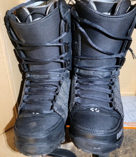 Mens 32 Thirty Two Lashed Sz 8 Men's Black Snowboard Boots | eBay
