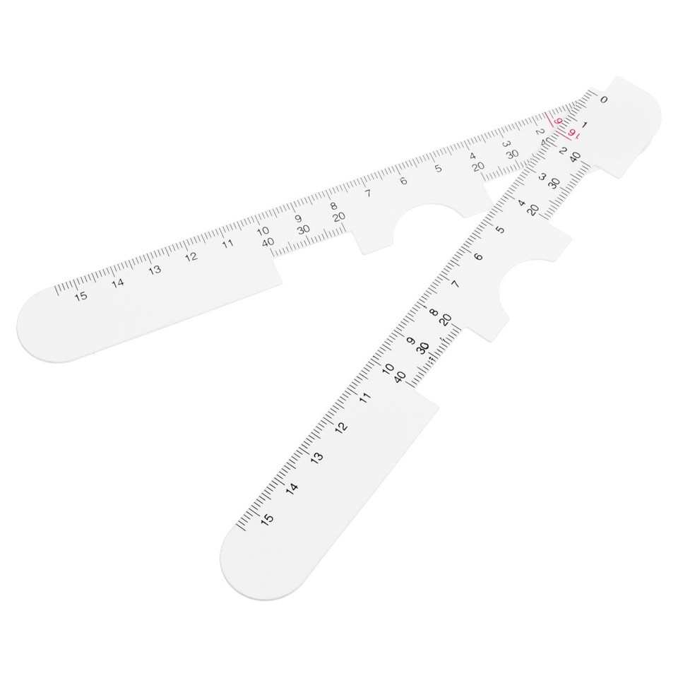 2 Pcs Pupil Distance Ruler Measuring Tool Student Accurate Measure Eye ...