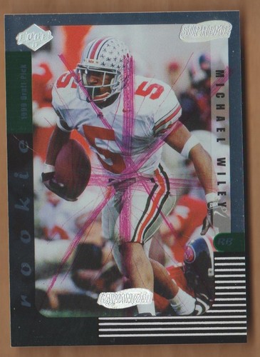 MICHAEL WILEY 1999 Supreme RC Galvanized RECALL Cowboys Rookie ...