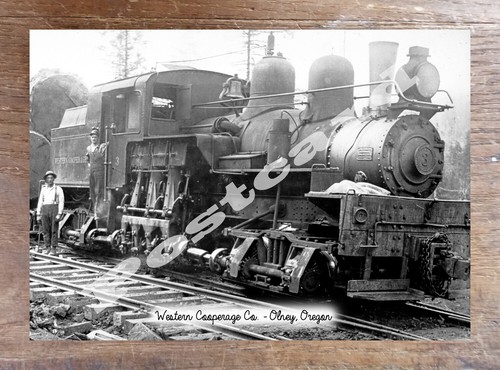 Historic Western Cooperage Co. - Olney, Oregon Train Postcard | eBay