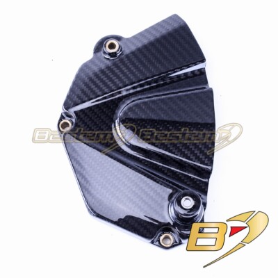 2008-2016 Yamaha R6 Carbon Fiber Sprocket Chain Case Cover Twill Weave ...