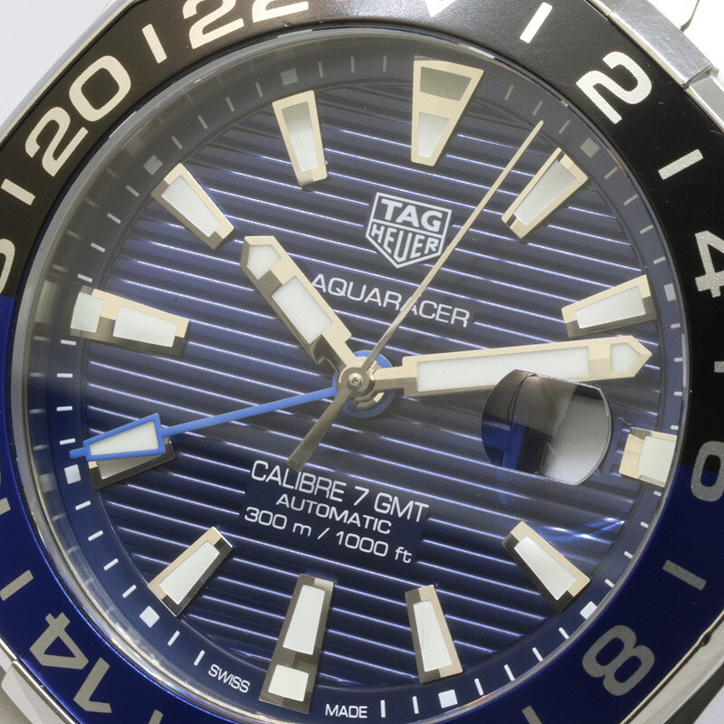 TAG HEUER Aquaracer 43mm WAY201T.BA0927 Men's Automatic Wristwatch with ...