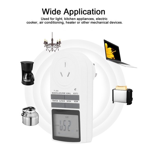 Different Gift Timer Plug LCD Digital Electric Timer Socket ...