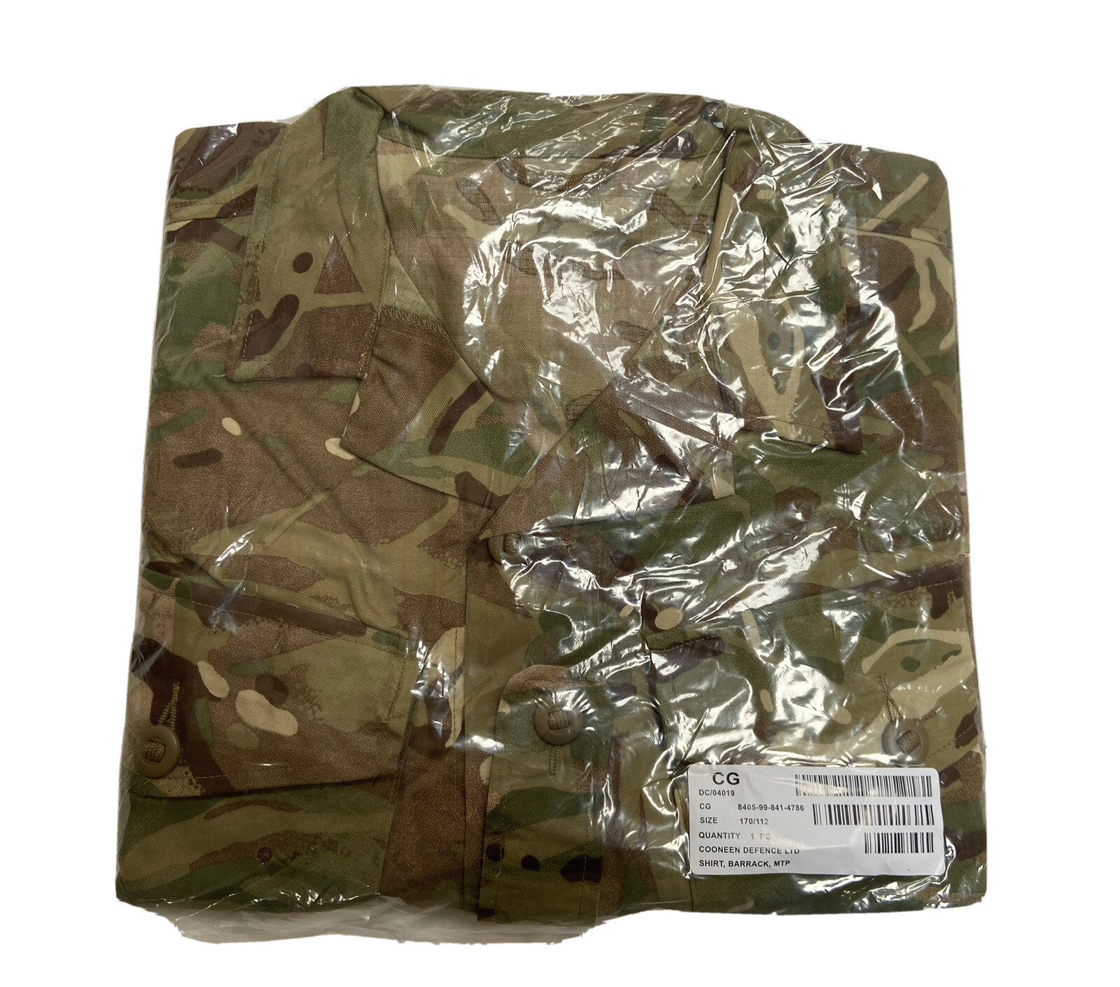 MTP Barrack Shirt Genuine British Army issue Military Barrack Combat ...