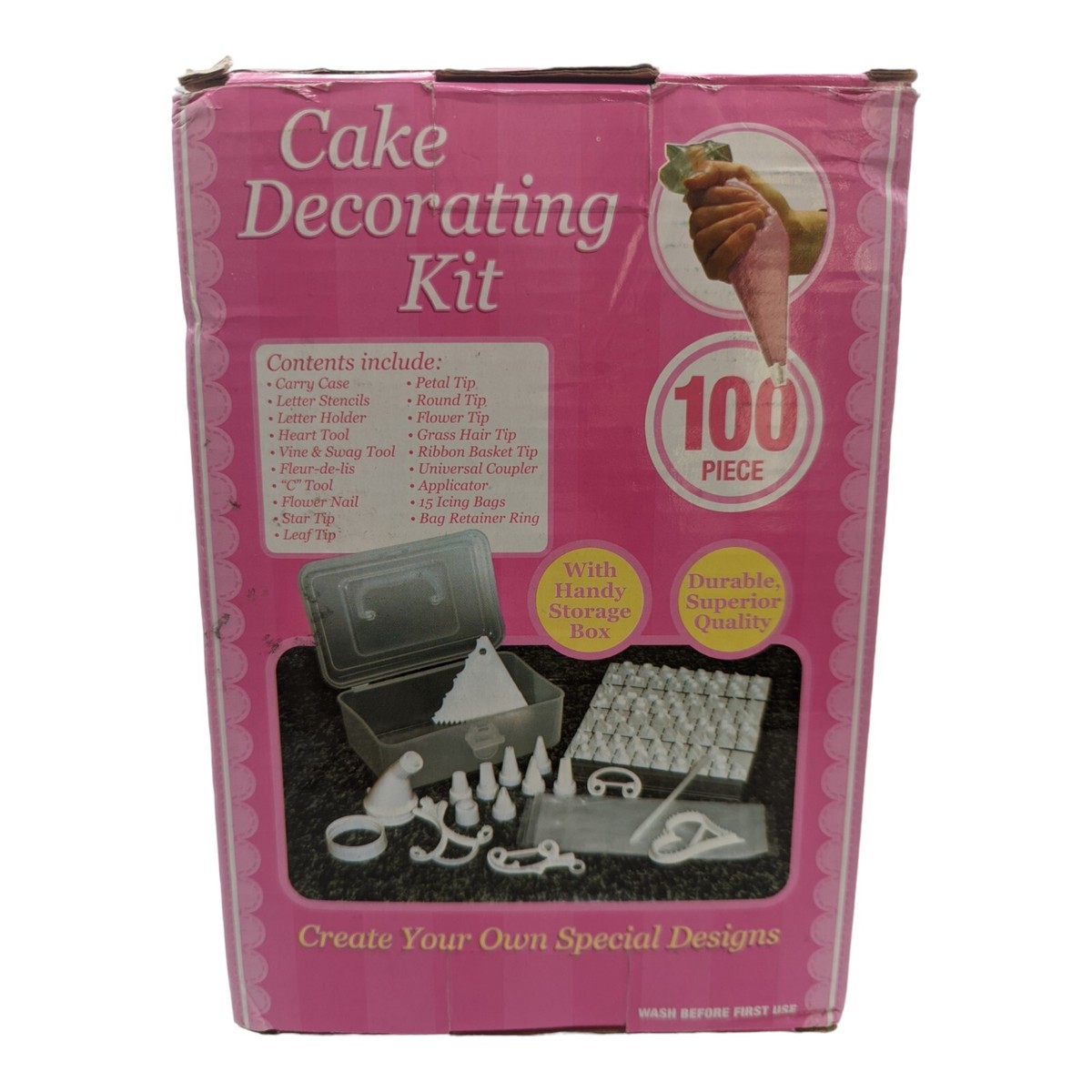 Wilton 100 Piece Cake Decorating Kit